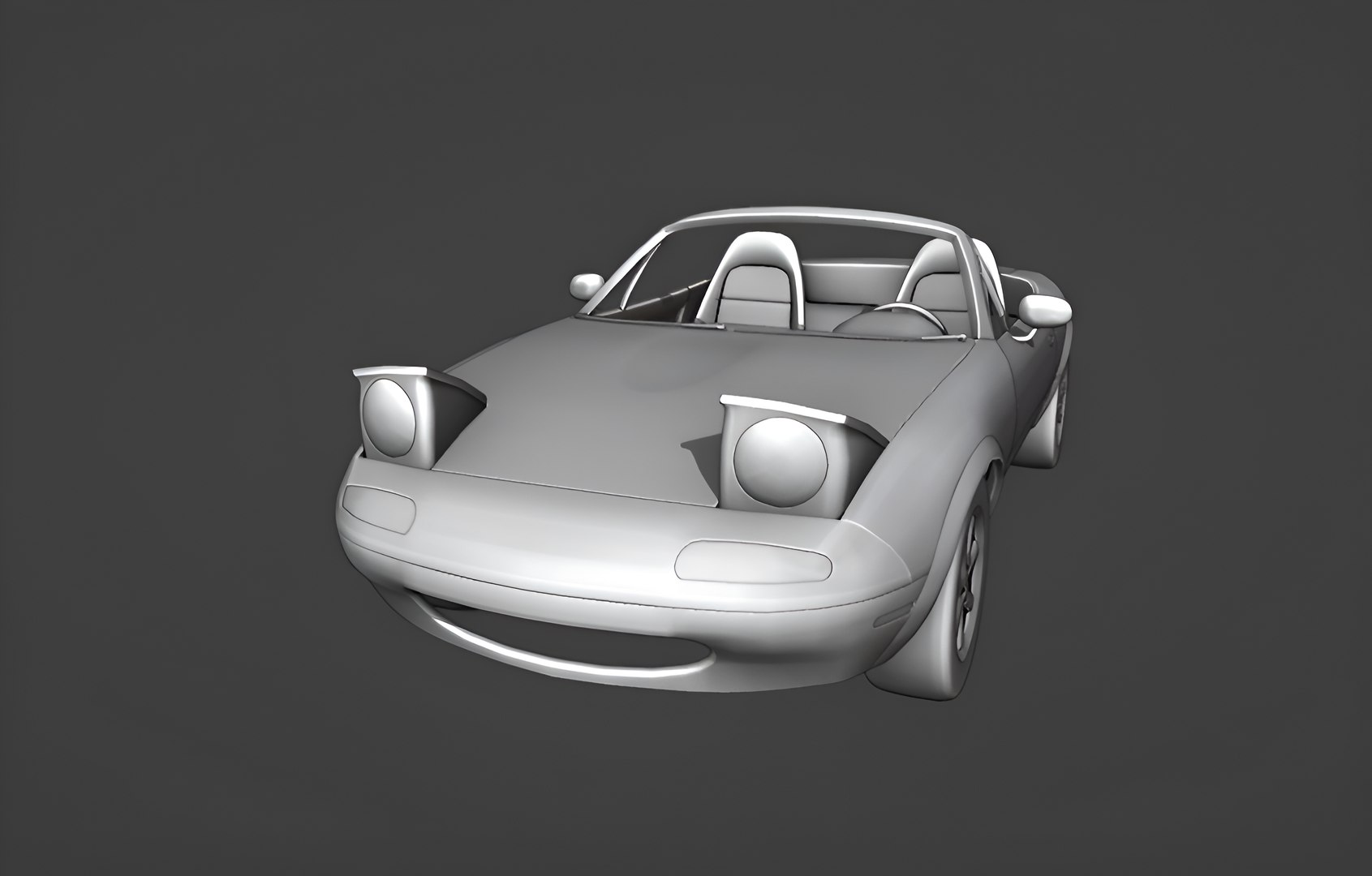 3D Mazda Miata Model - TurboSquid 2188362