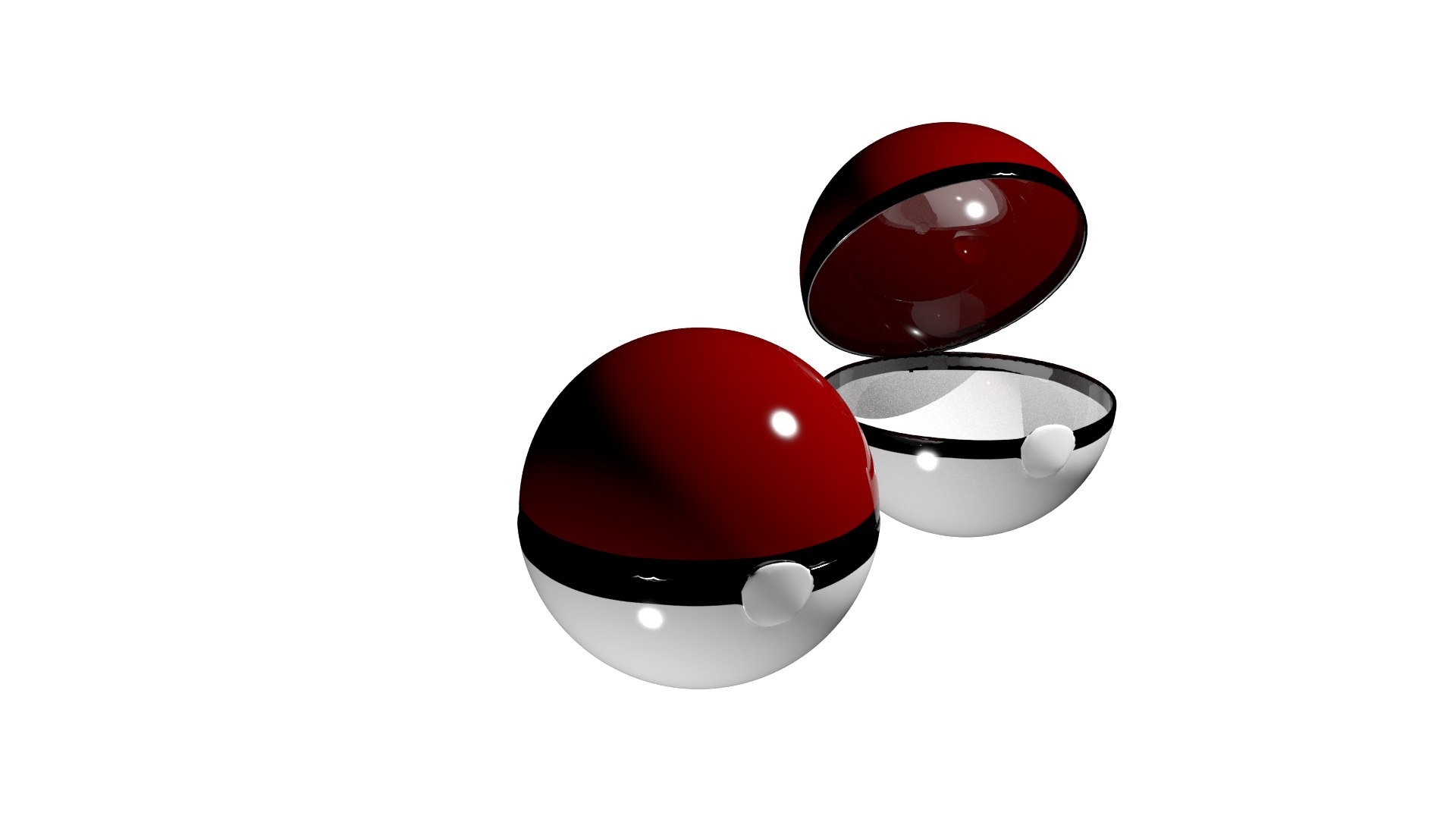 Poke Ball 3D - TurboSquid 1310751