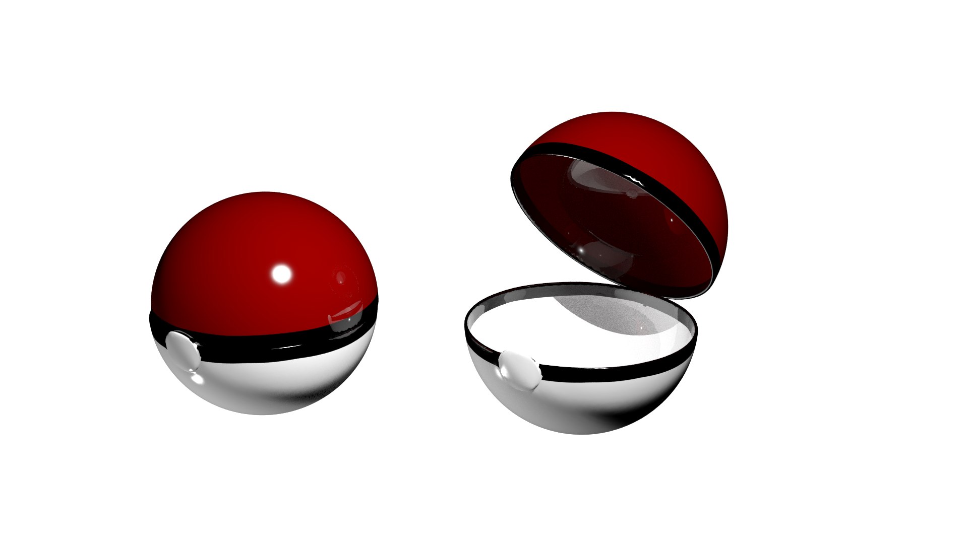 Poke Ball 3D - TurboSquid 1310751