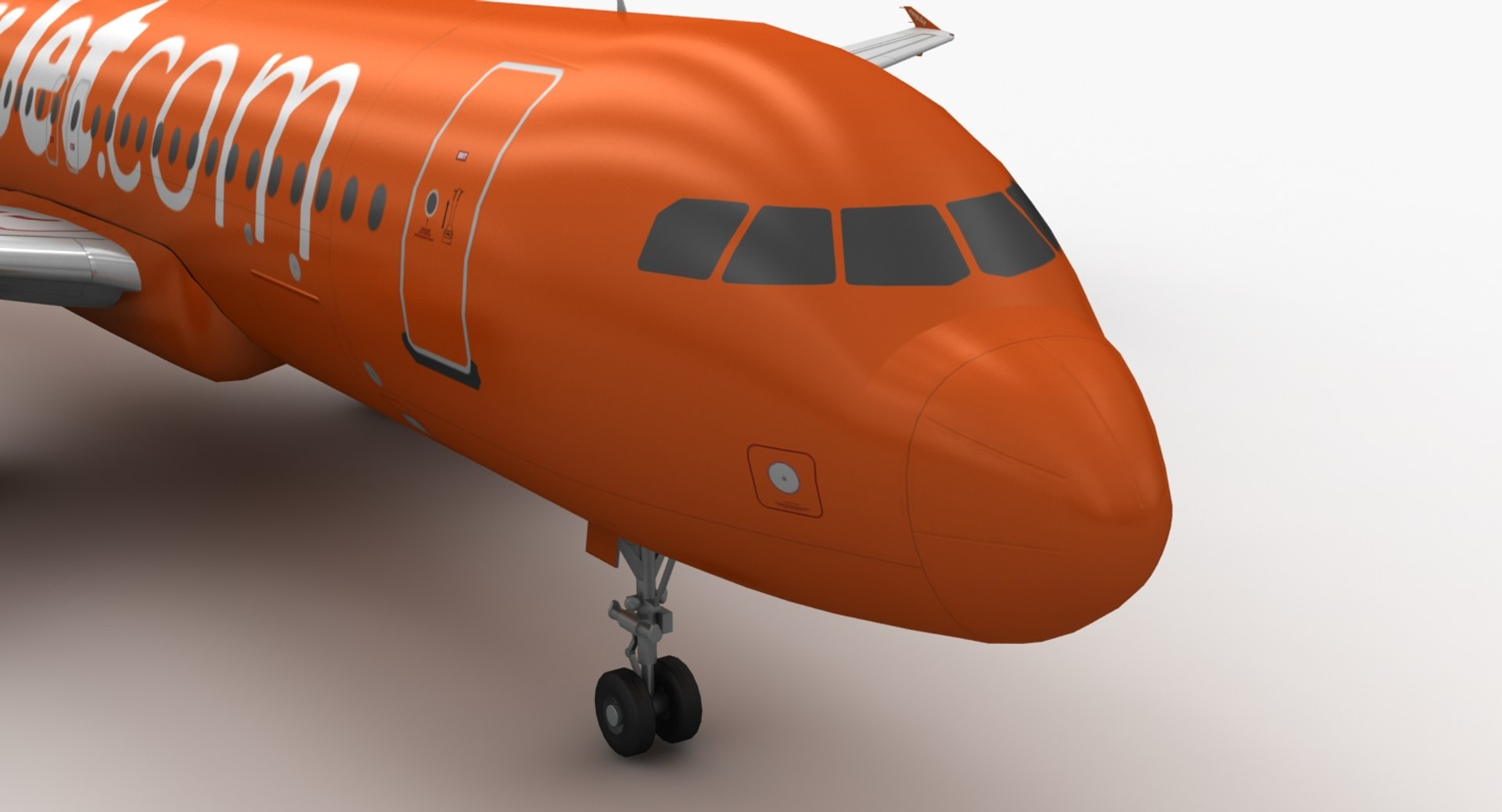 airbus a320 easyjet animation max
