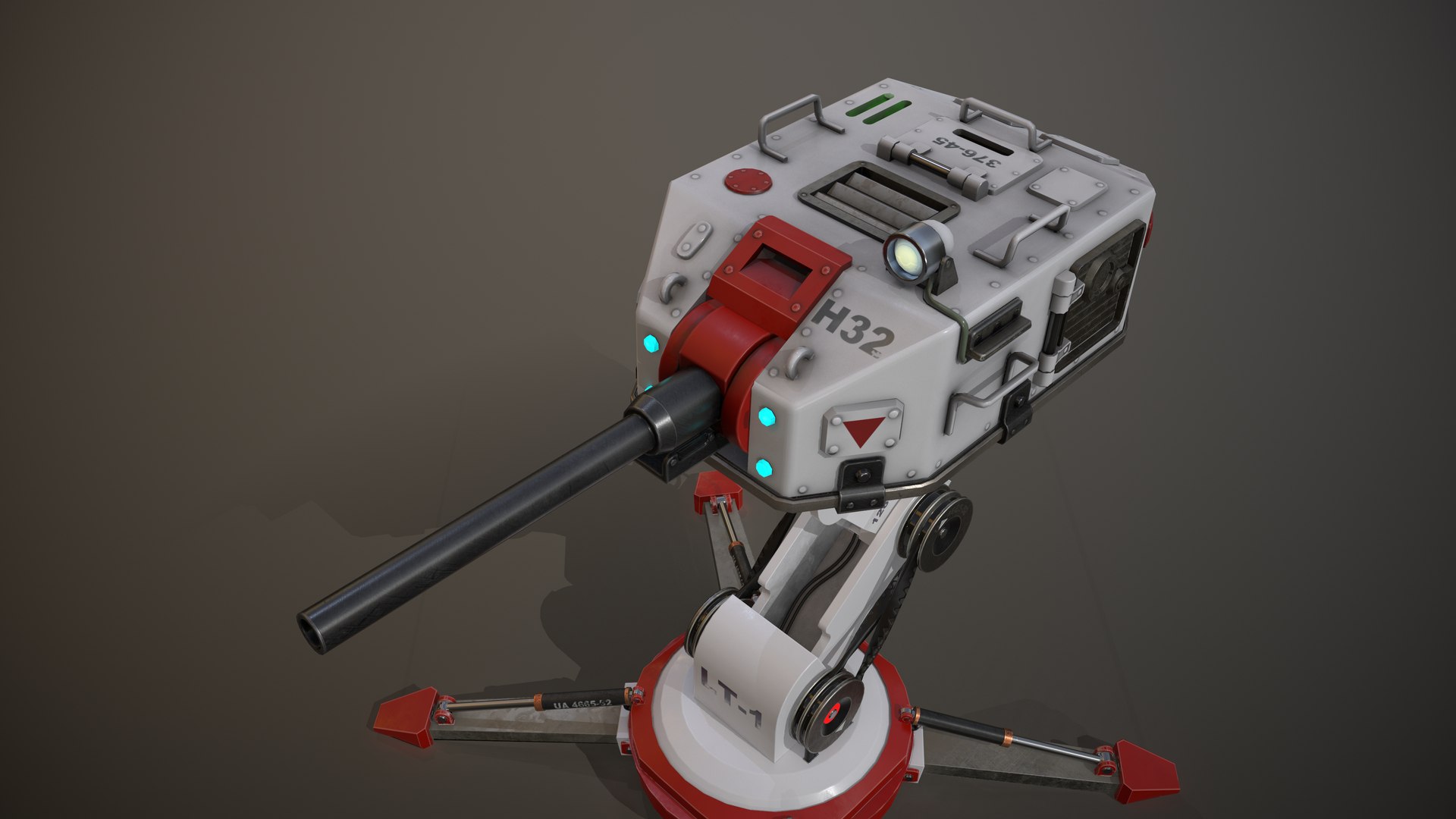 3D Turret Tower Defense - TurboSquid 1700980