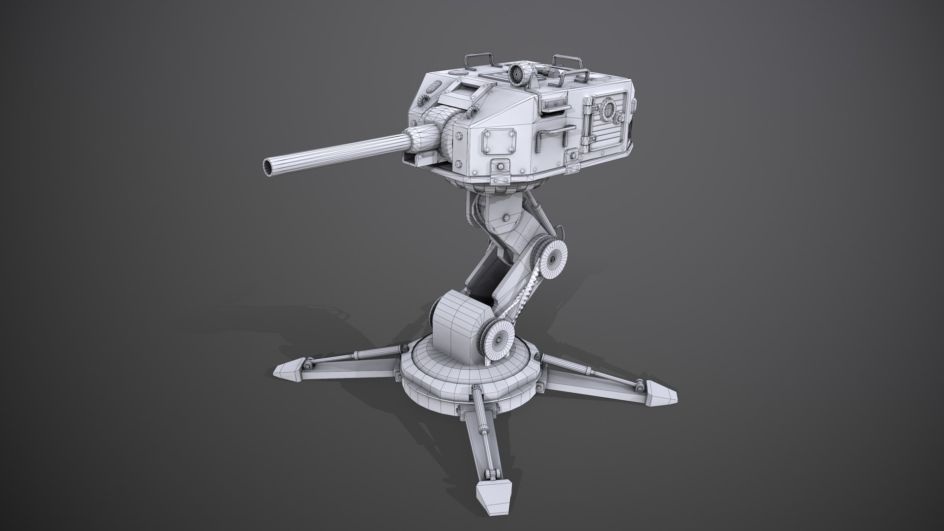 3D Turret Tower Defense - TurboSquid 1700980