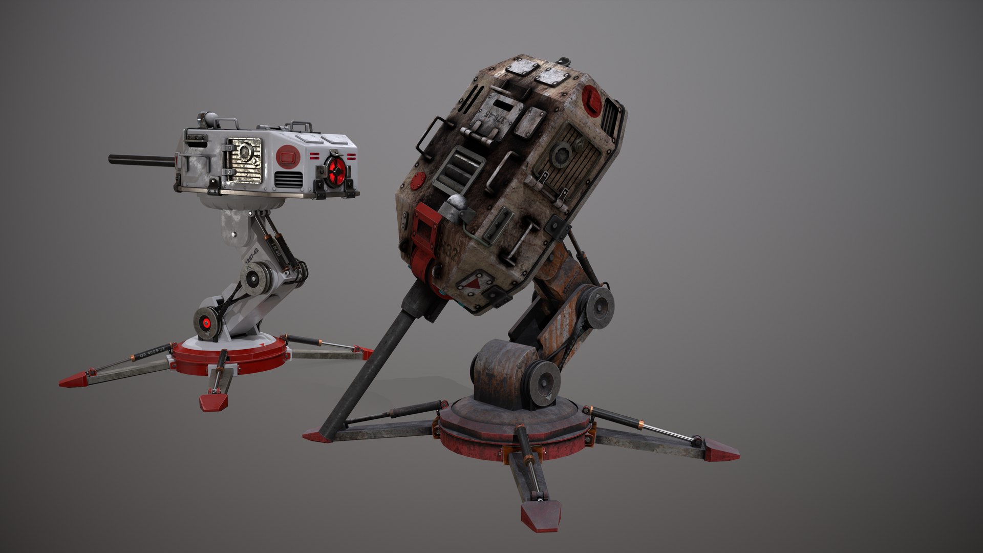 3D Turret Tower Defense - TurboSquid 1700980