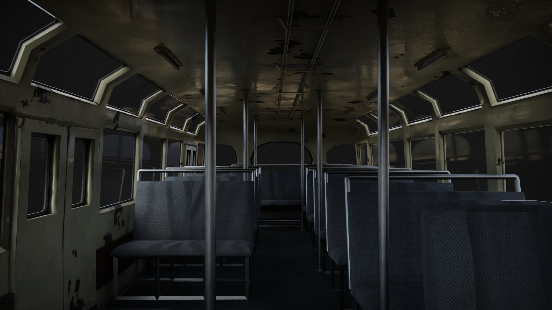 Old Soviet Era Bus Model - TurboSquid 2104214