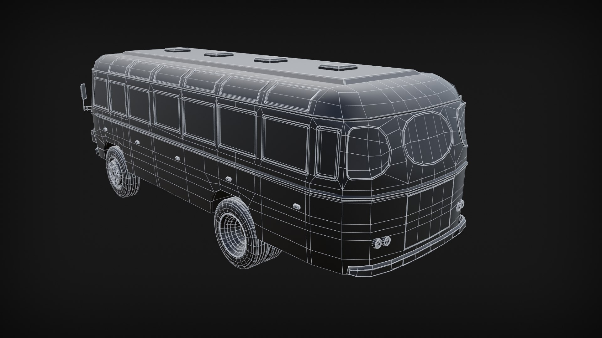Old Soviet Era Bus Model - TurboSquid 2104214