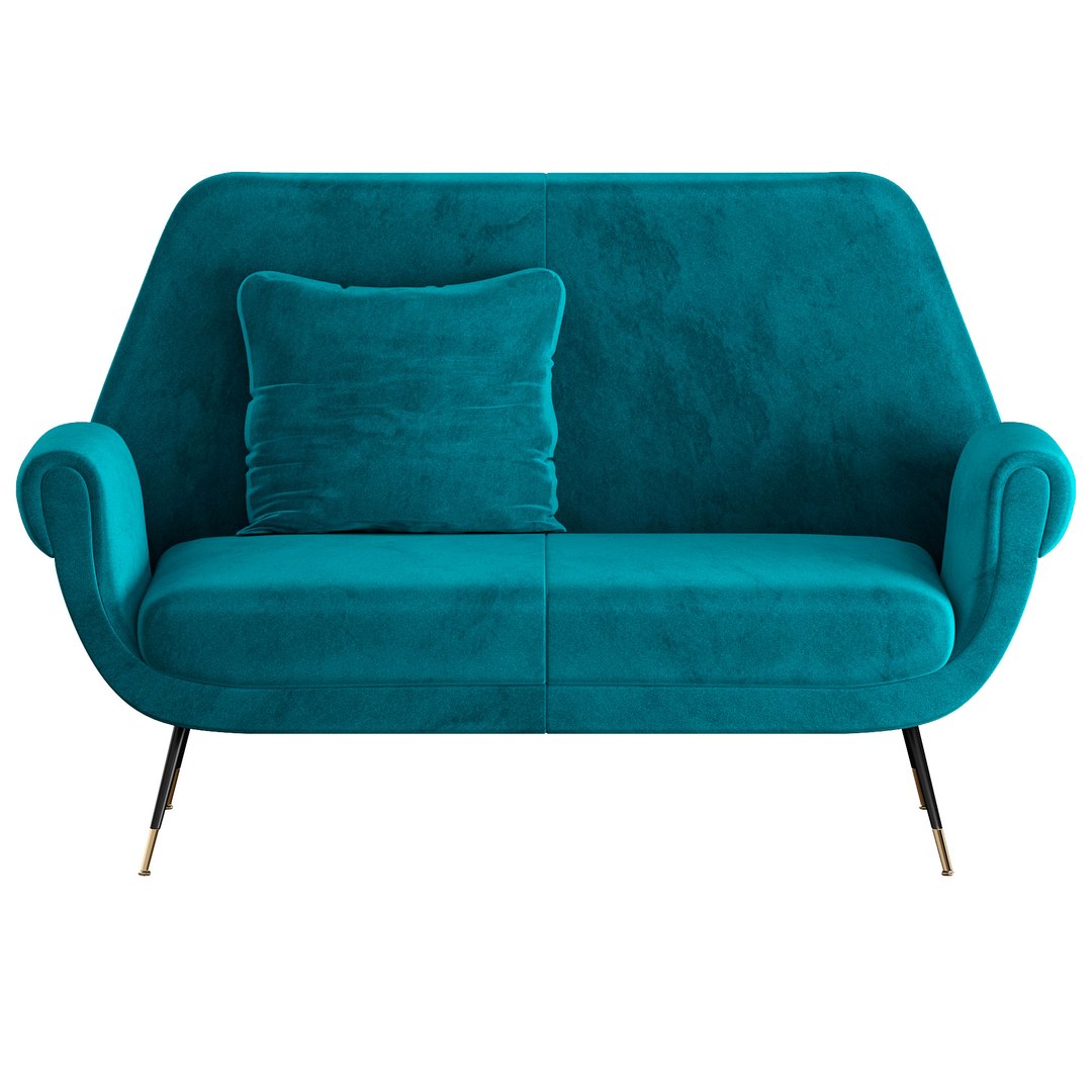 3D Albert Sofa By Minotti - TurboSquid 1947562