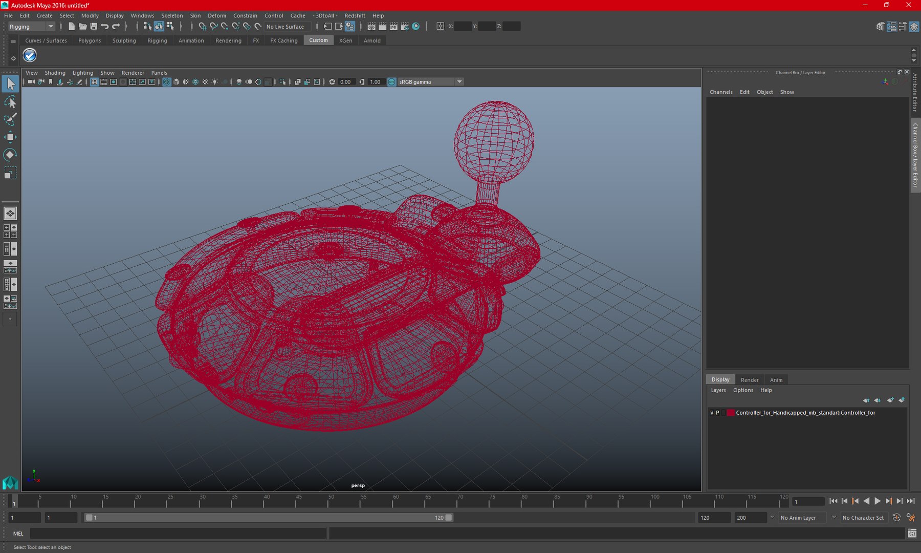 3D Controller For Handicapped - TurboSquid 2098127
