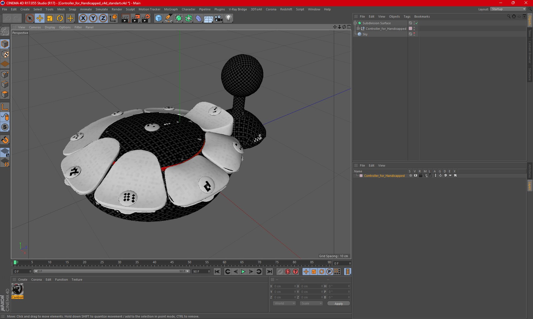 3D Controller For Handicapped - TurboSquid 2098127