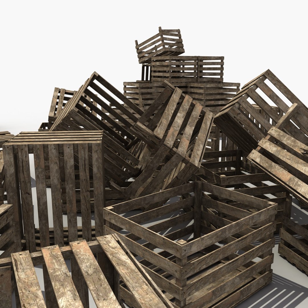 Old Boxes 3d Ma