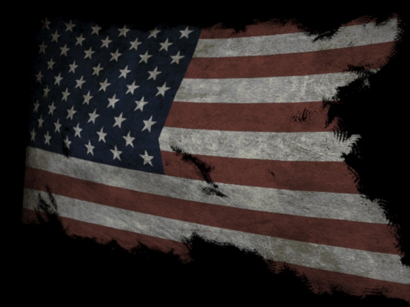 Flag Low-poly 3d Max