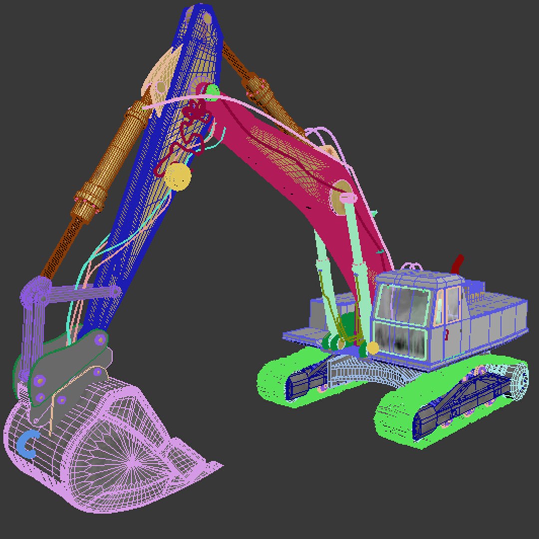 3d Digger Model