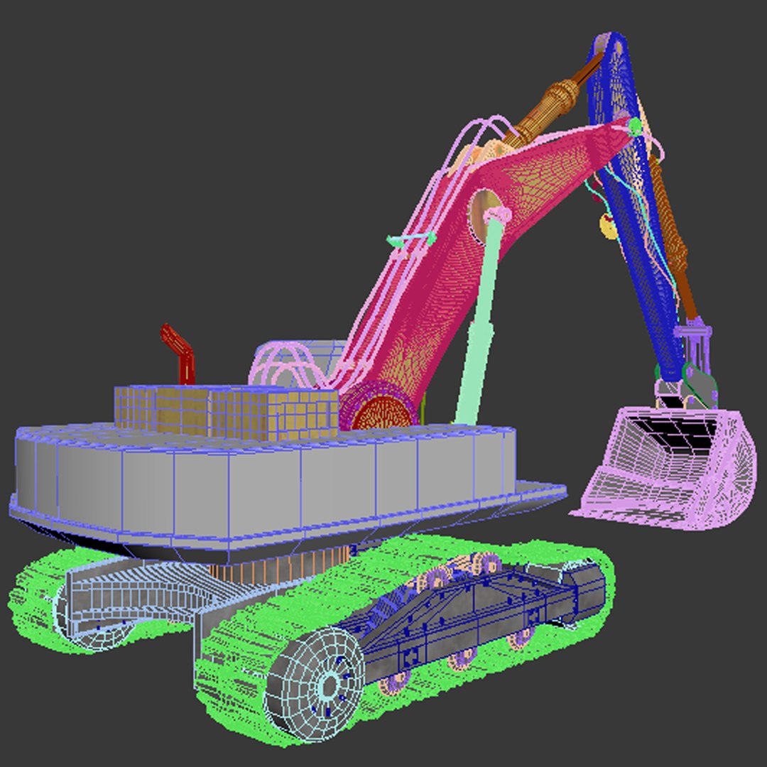 3d Digger Model