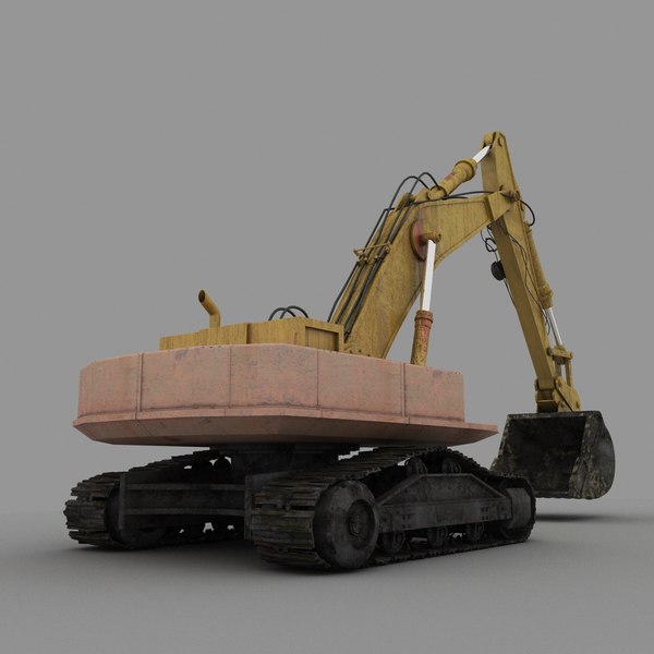 3d digger model