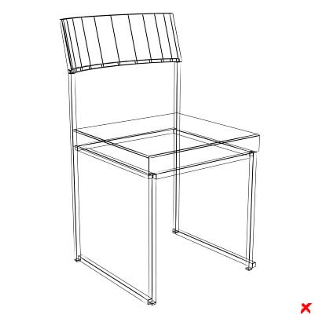 free dxf mode chair interior