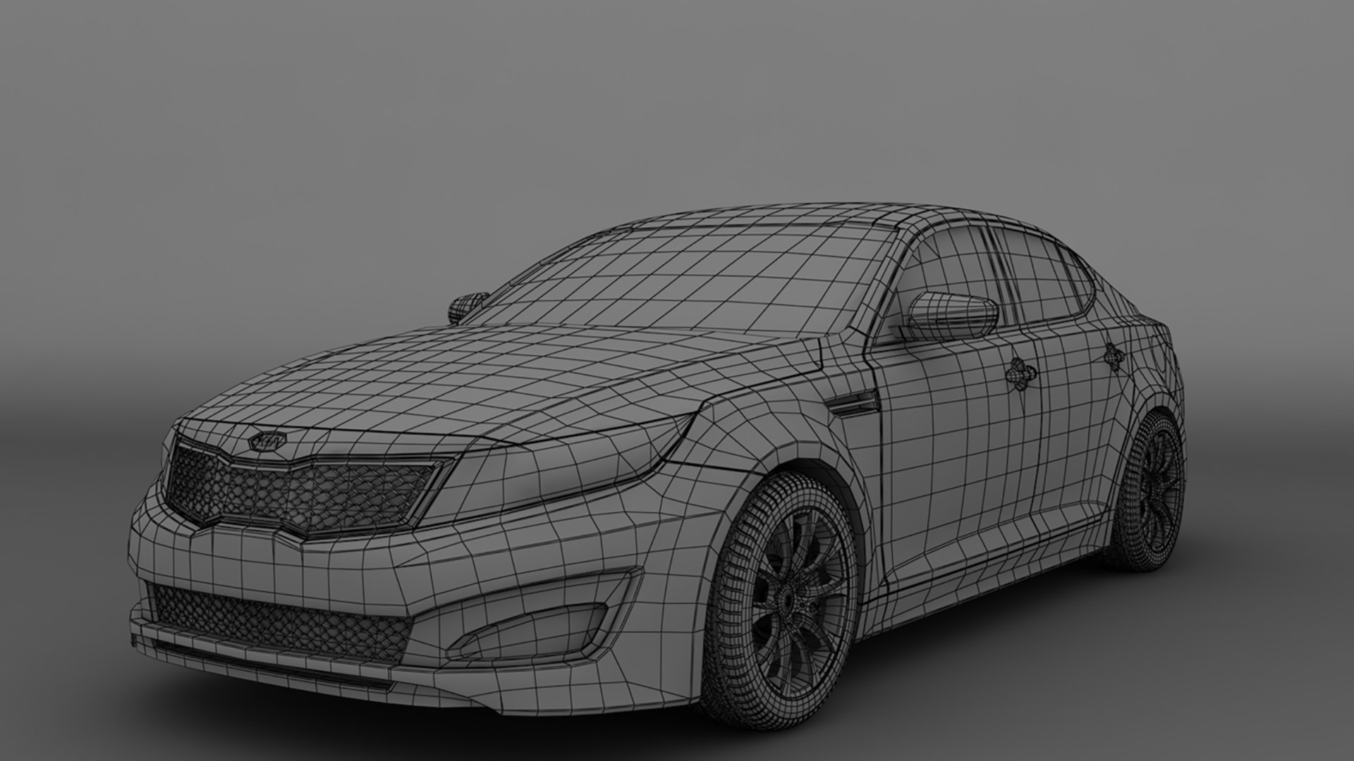 KIA OPTIMA Model - TurboSquid 1914102