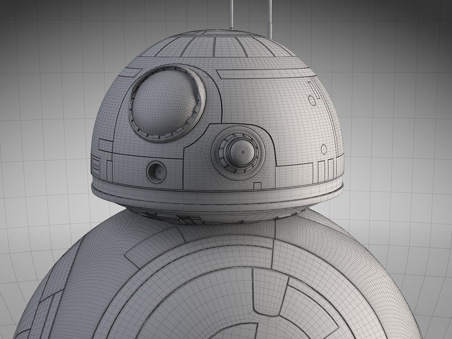 Star Wars Droid 3d Model