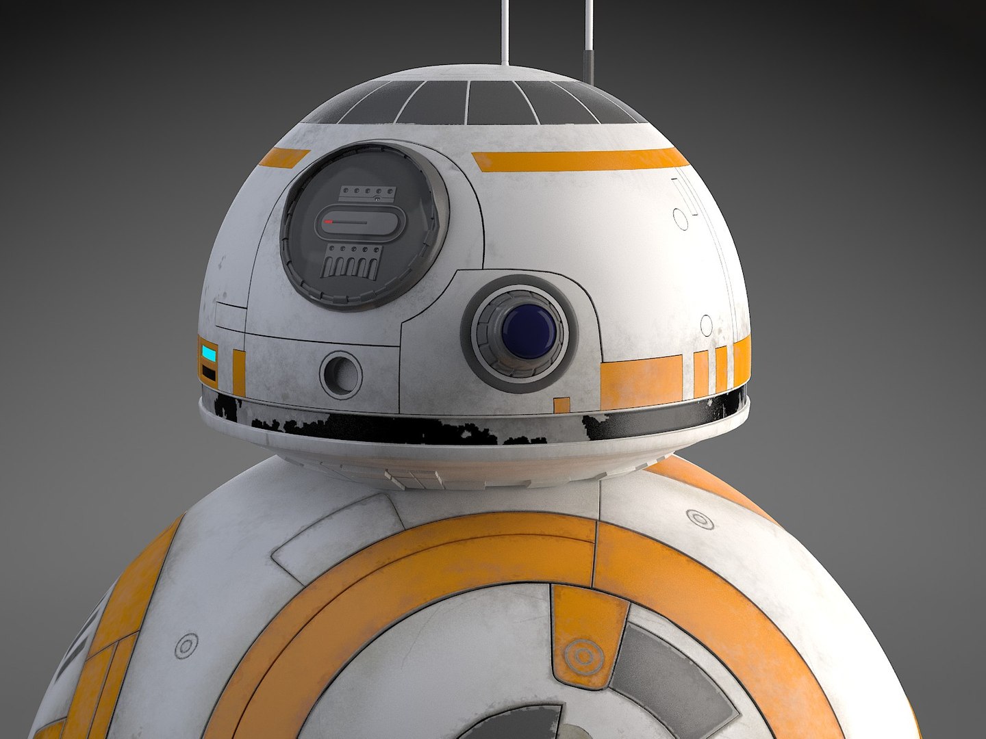 Star Wars Droid 3d Model