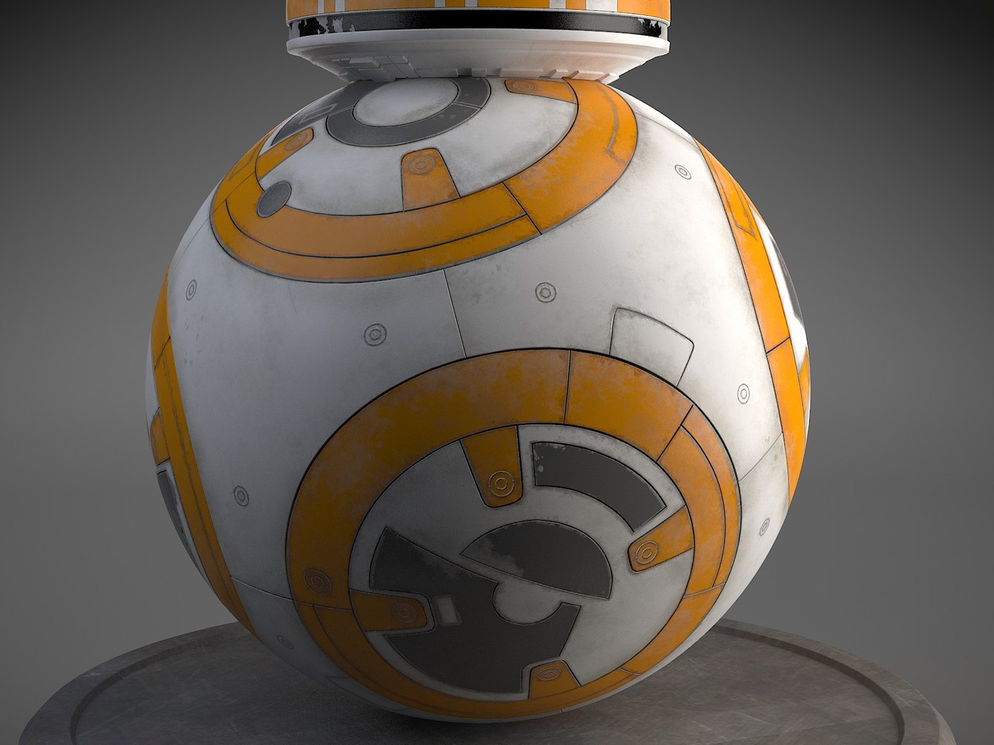Star Wars Droid 3d Model