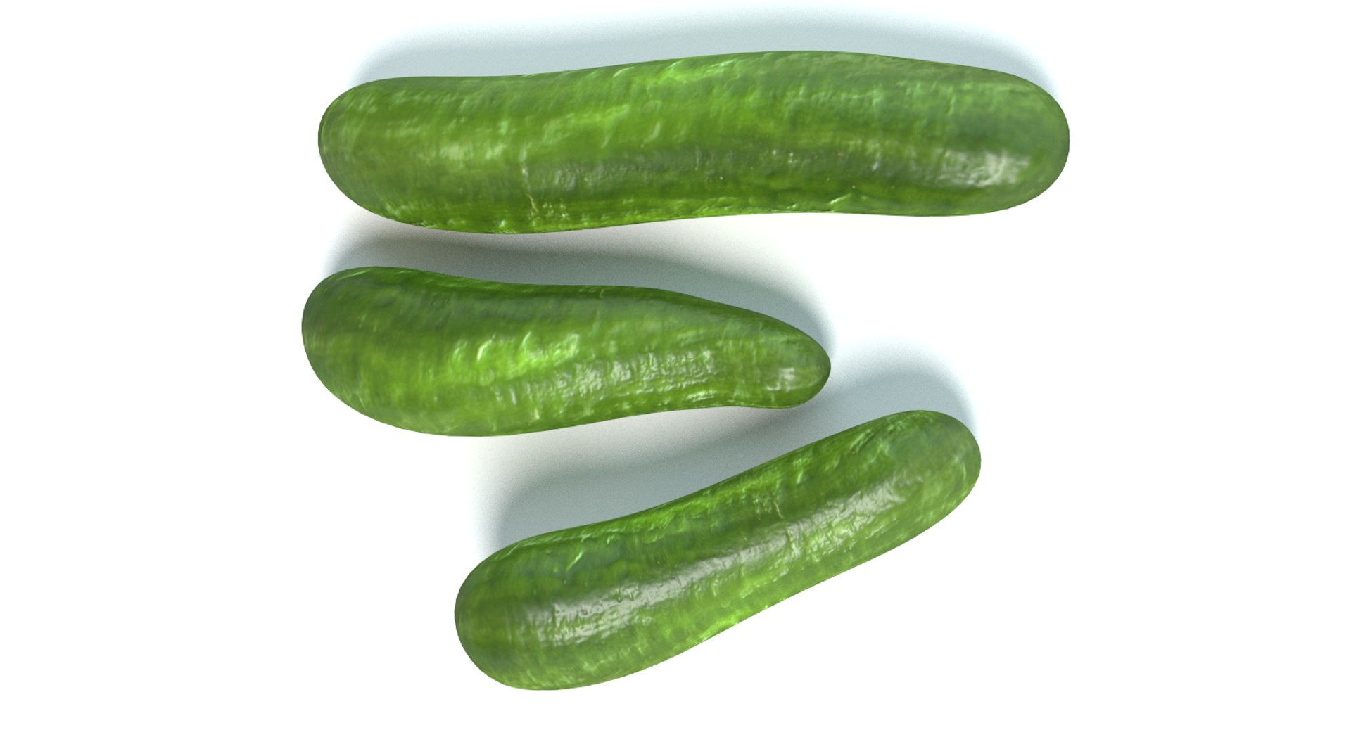 3d Model Cucumbers