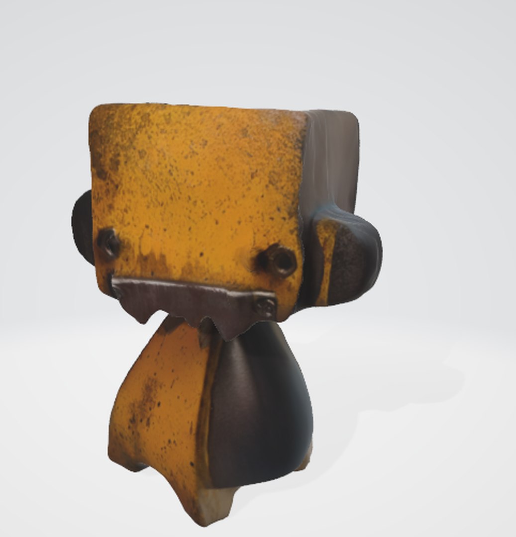 Rusty Cartoon Robot 3D 3D Model - TurboSquid 2284917