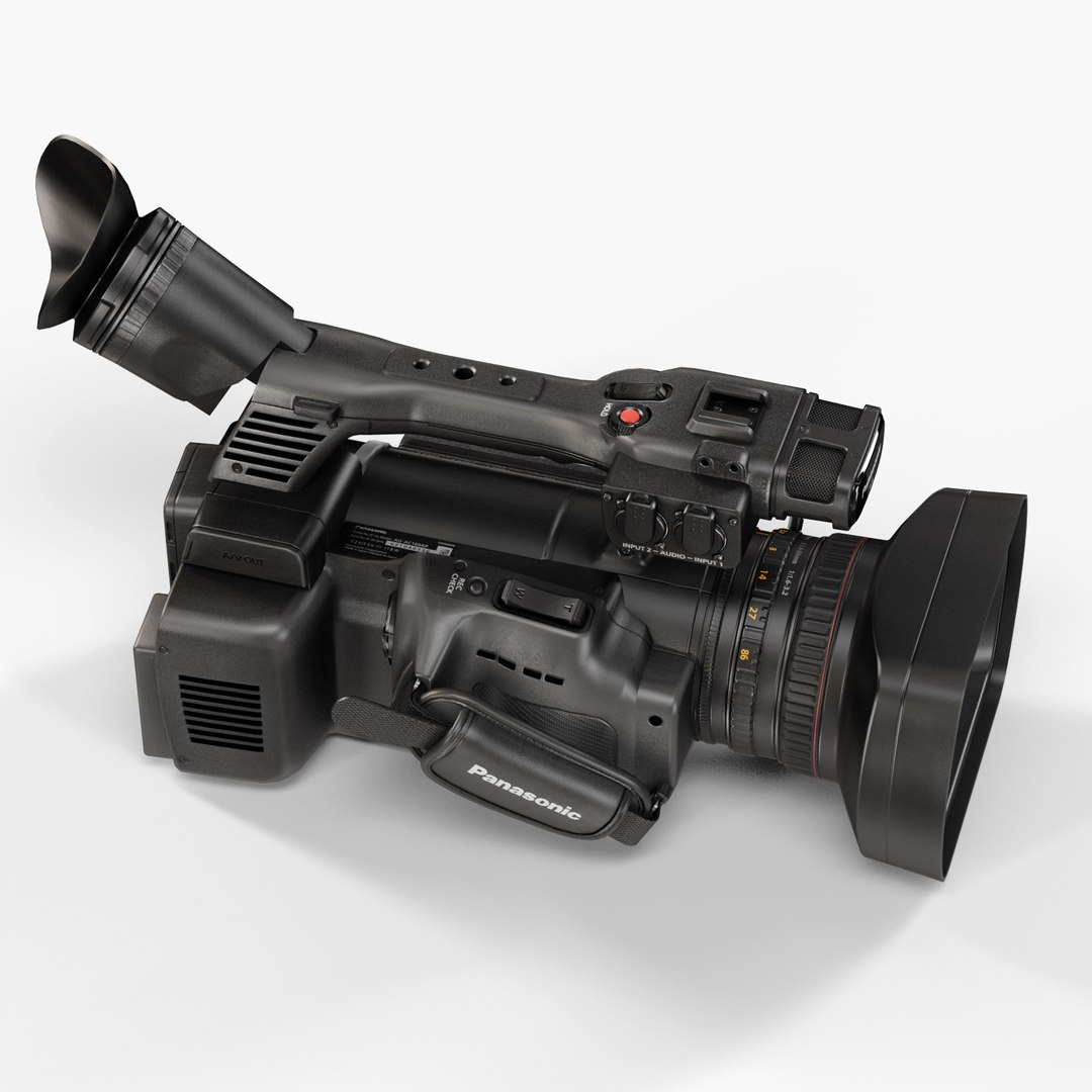 Panasonic Ag-ac160a Avccam Series 3d Model