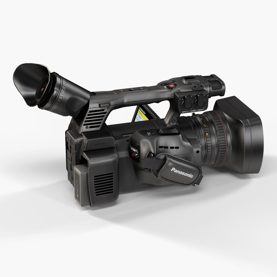 Panasonic Ag-ac160a Avccam Series 3d Model