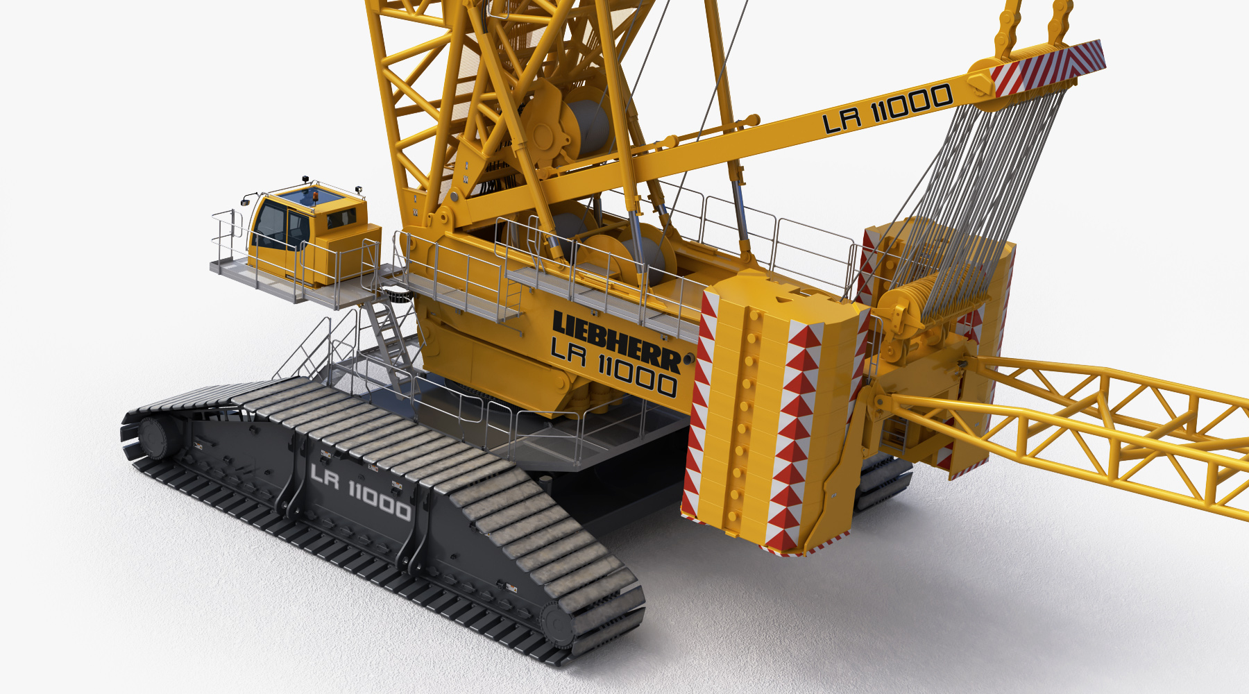 3D liebherr lr 11000 heawy model - TurboSquid 1404507