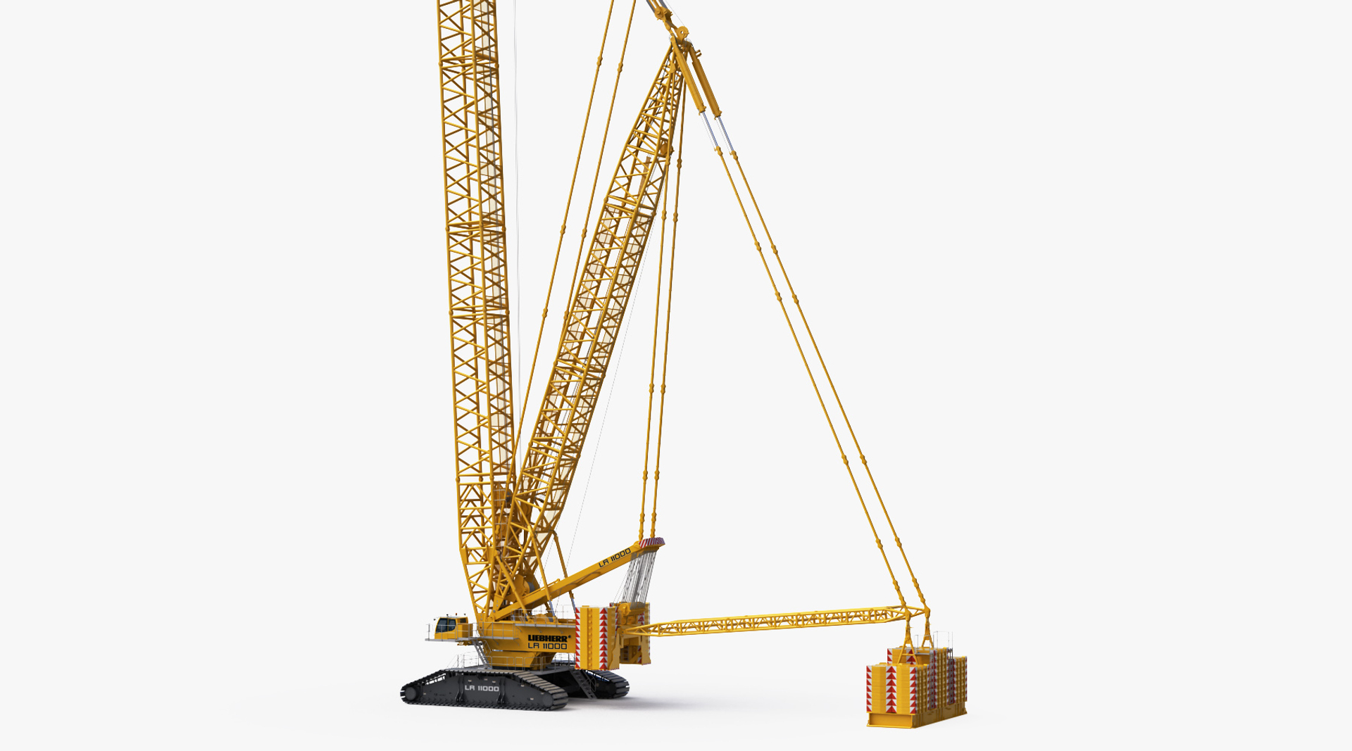 3D liebherr lr 11000 heawy model - TurboSquid 1404507