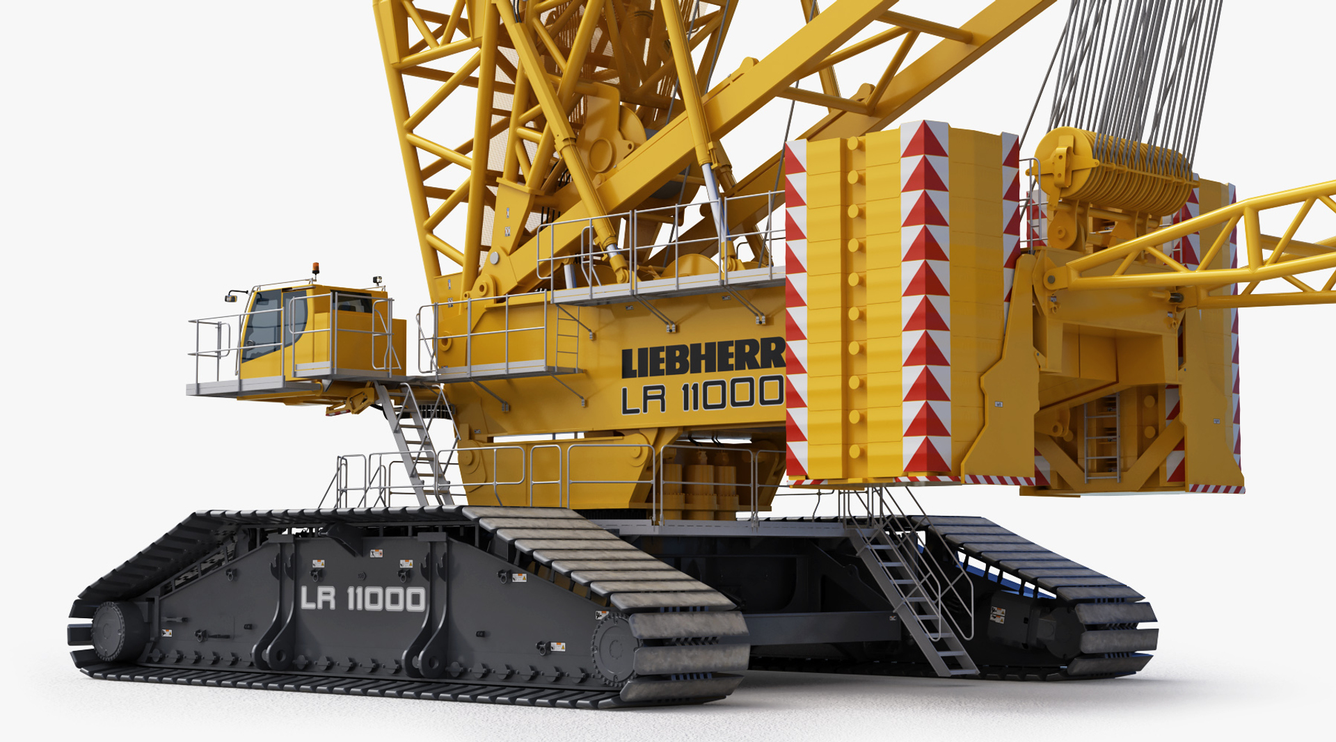 3D liebherr lr 11000 heawy model - TurboSquid 1404507