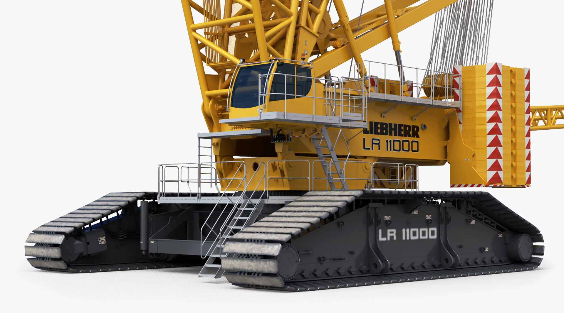3D liebherr lr 11000 heawy model - TurboSquid 1404507