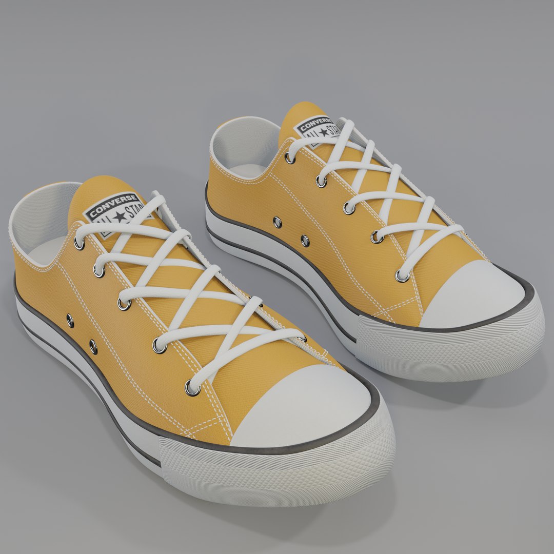 Conver All Stars Low Orang 3D model - TurboSquid 2177973