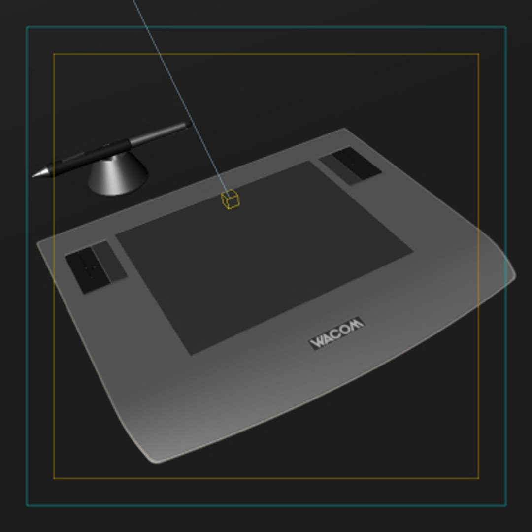 Wacom Intuos 3 3d Model