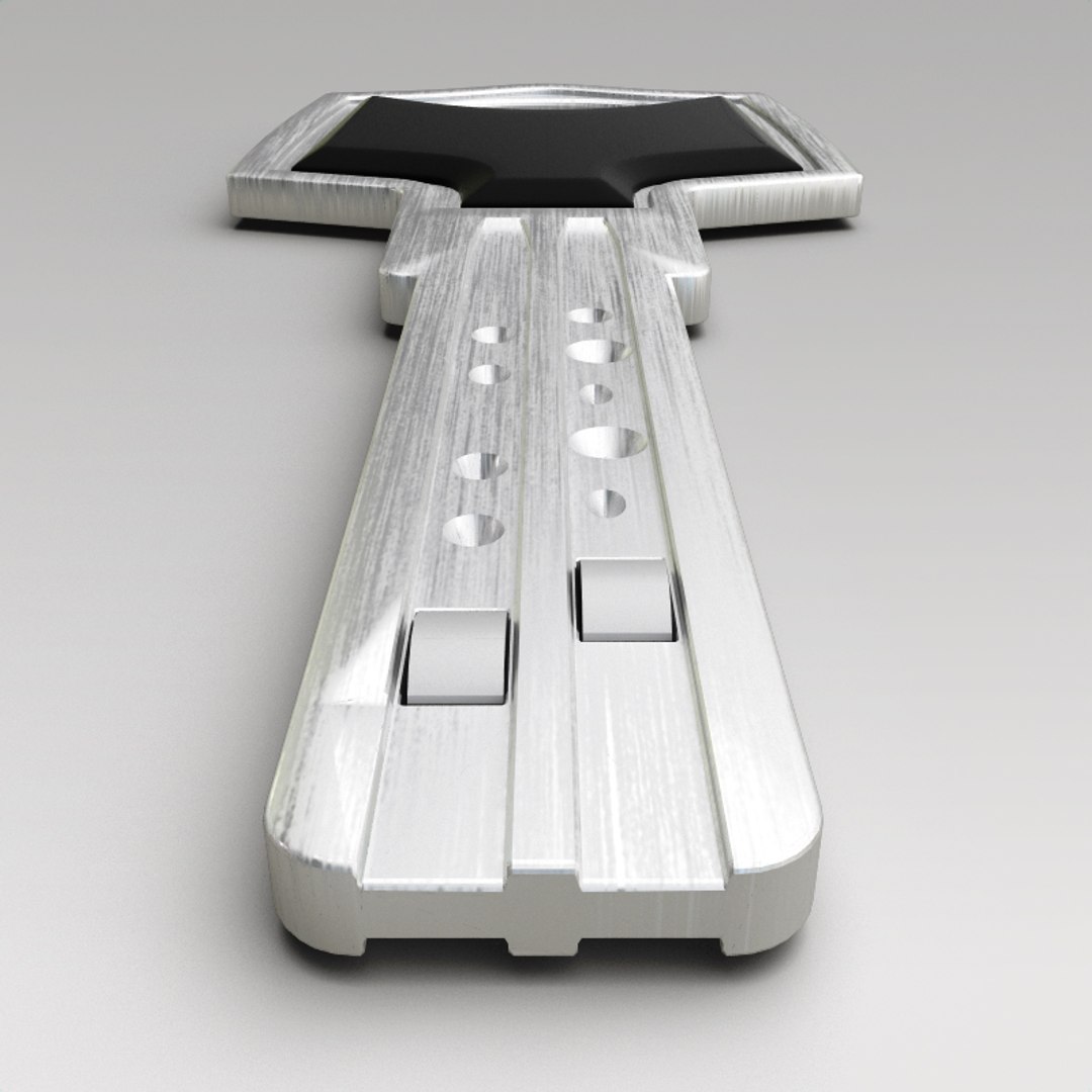 3d keys set modelled