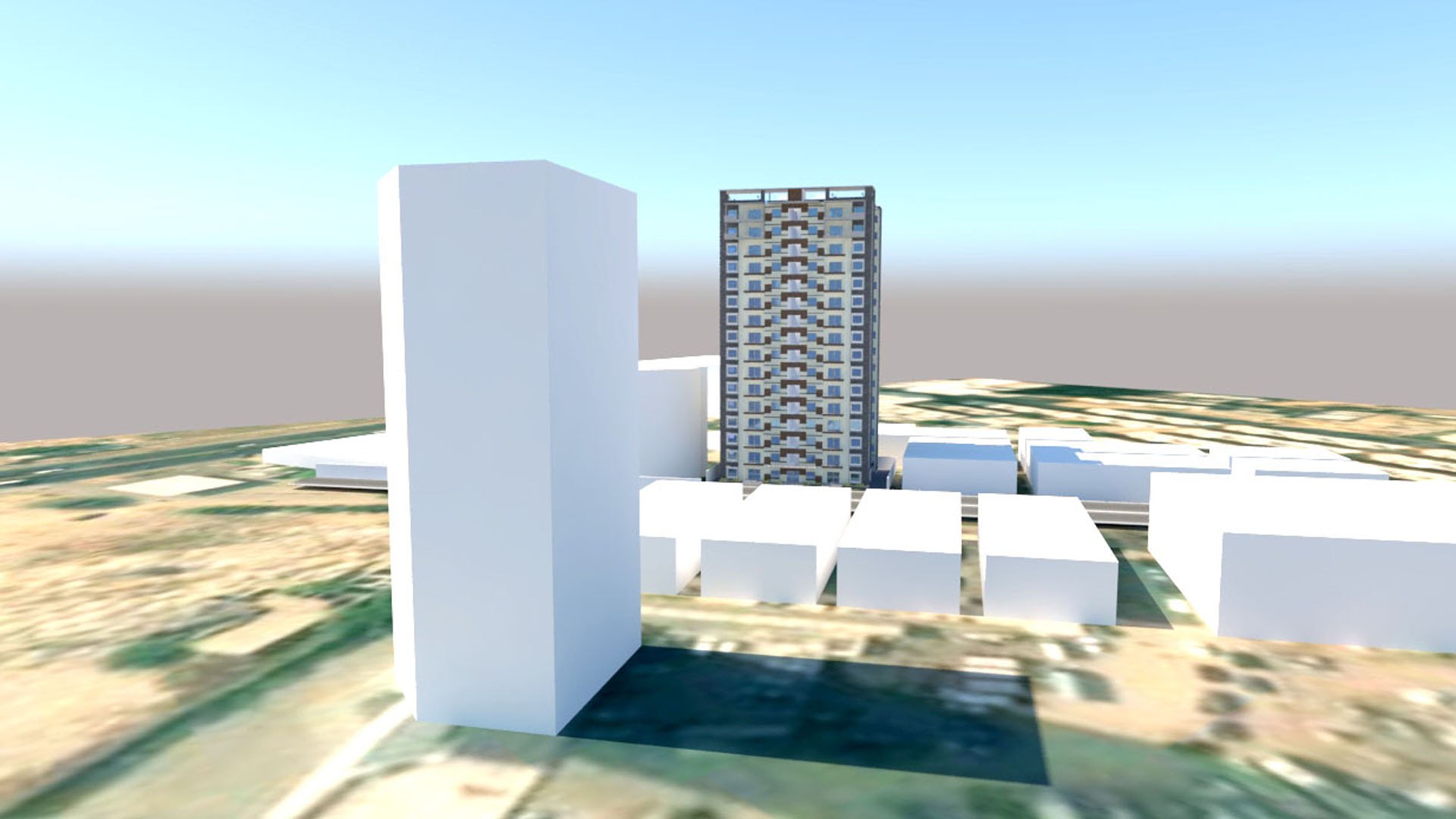 3D RESIDENTIAL TOWER model - TurboSquid 2151695