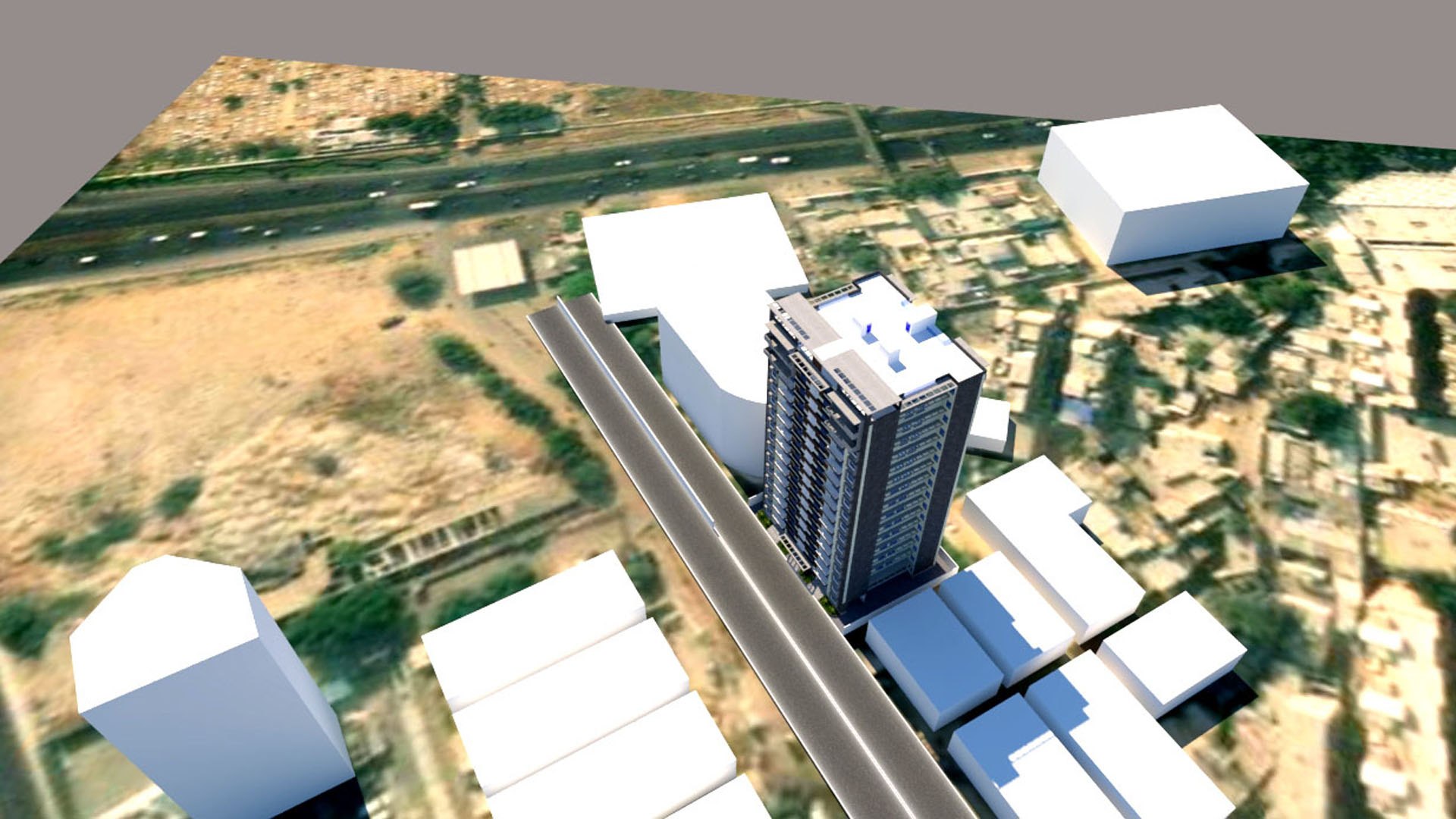 3D RESIDENTIAL TOWER model - TurboSquid 2151695