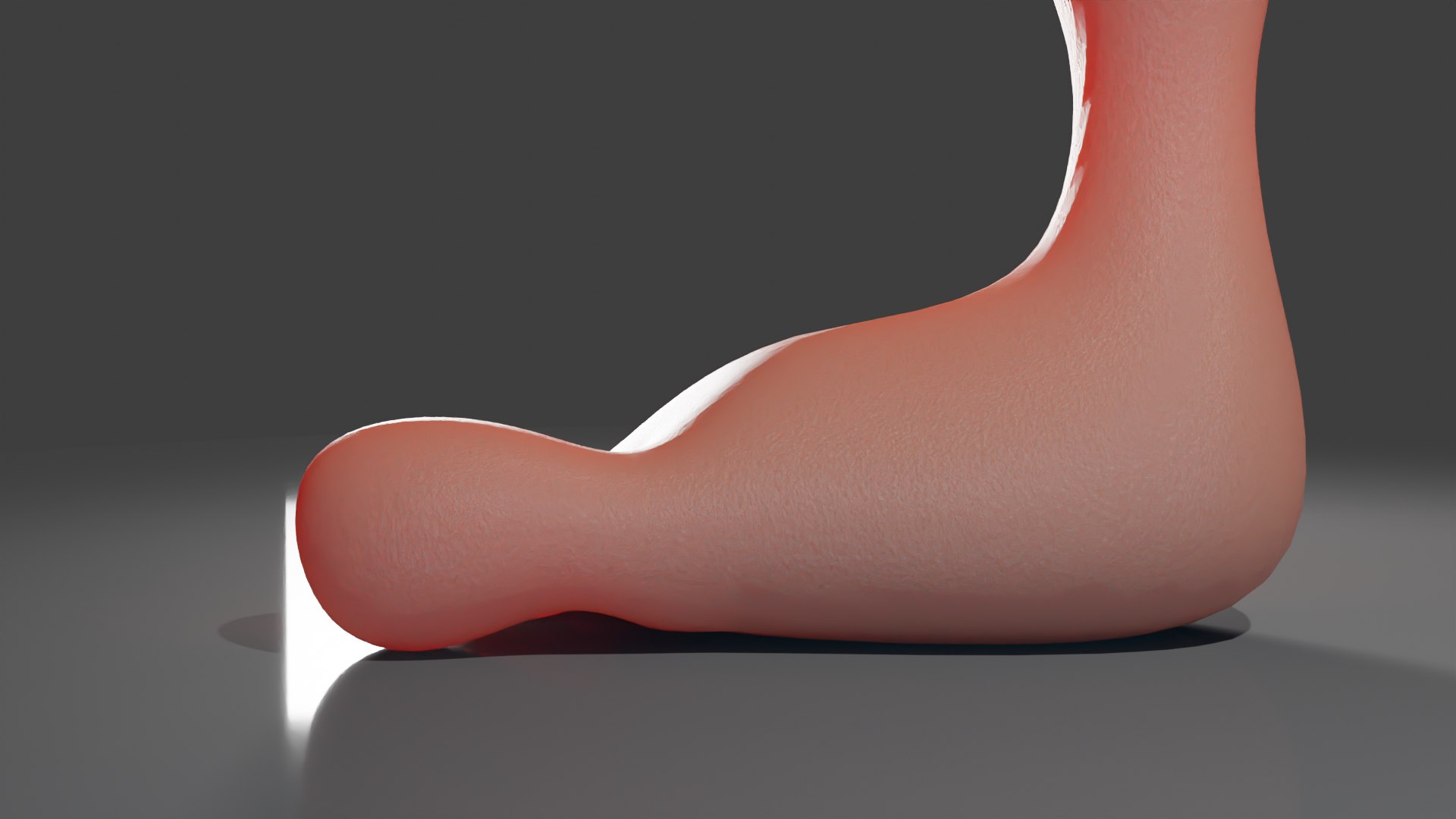 Cartoon Foot 3D Model - TurboSquid 1804268