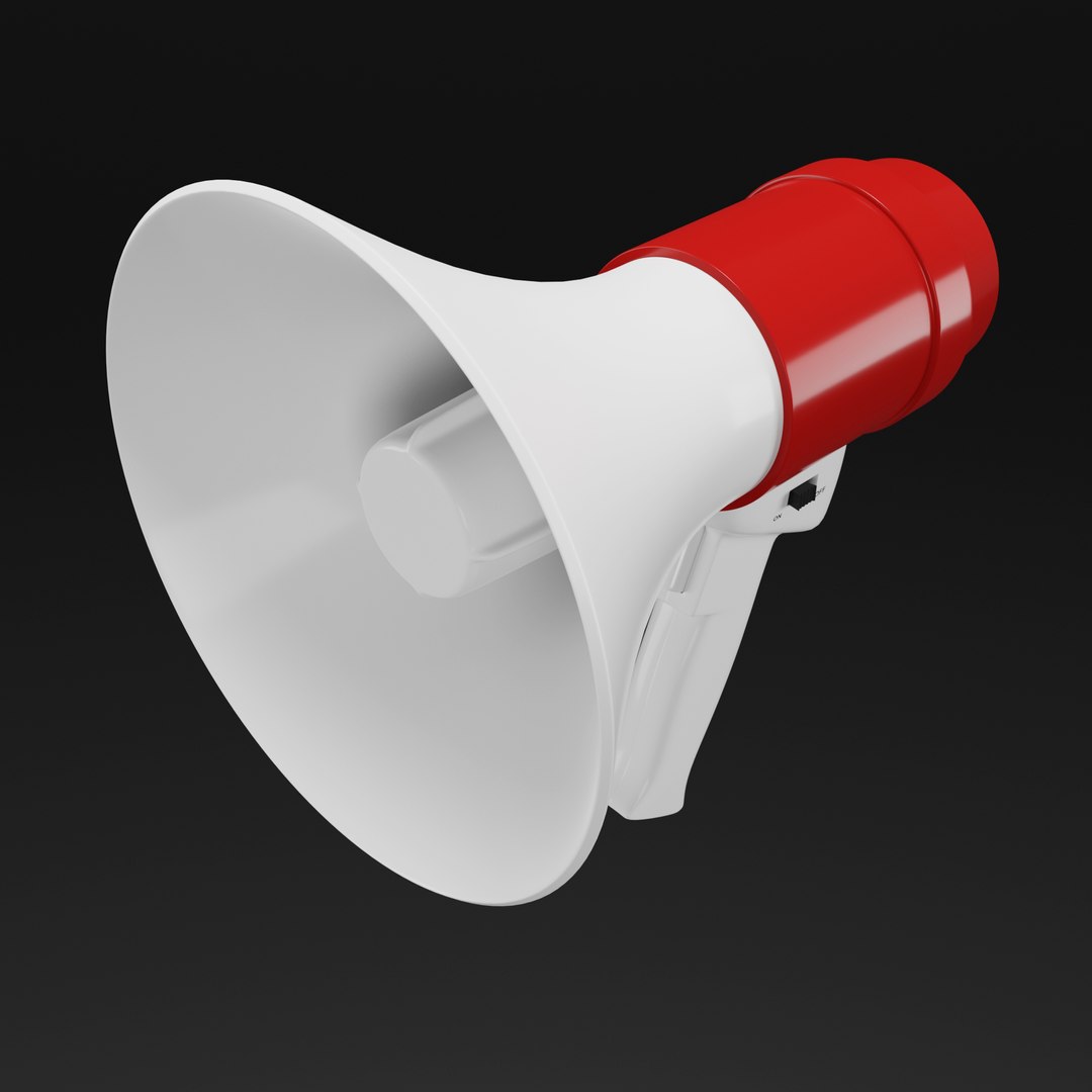 3D model megaphone phone - TurboSquid 1713700