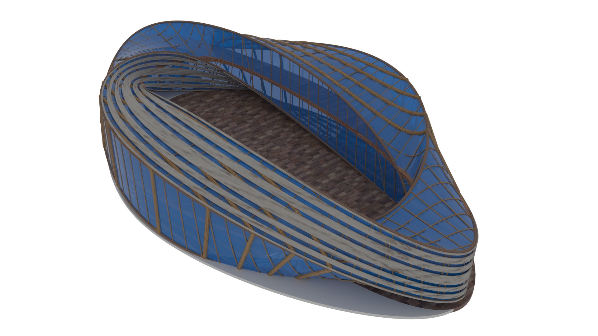 Mobius Strip Hall Model - TurboSquid 2153603