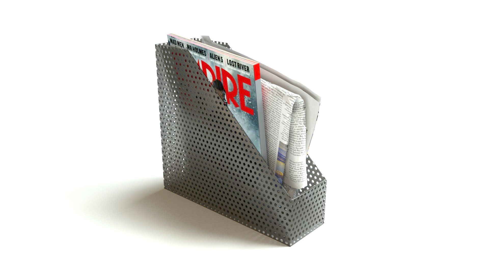 3D Stand With Magazines And Newspaper 2 - Easy Drag And Drop Textures ...