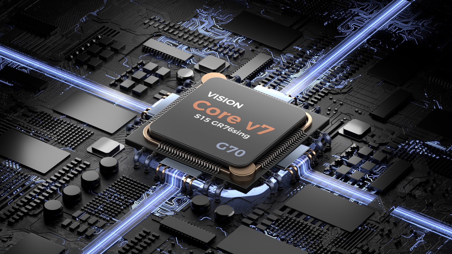 Technology Chip Core Model Science Fiction Scene 3D Model - TurboSquid ...