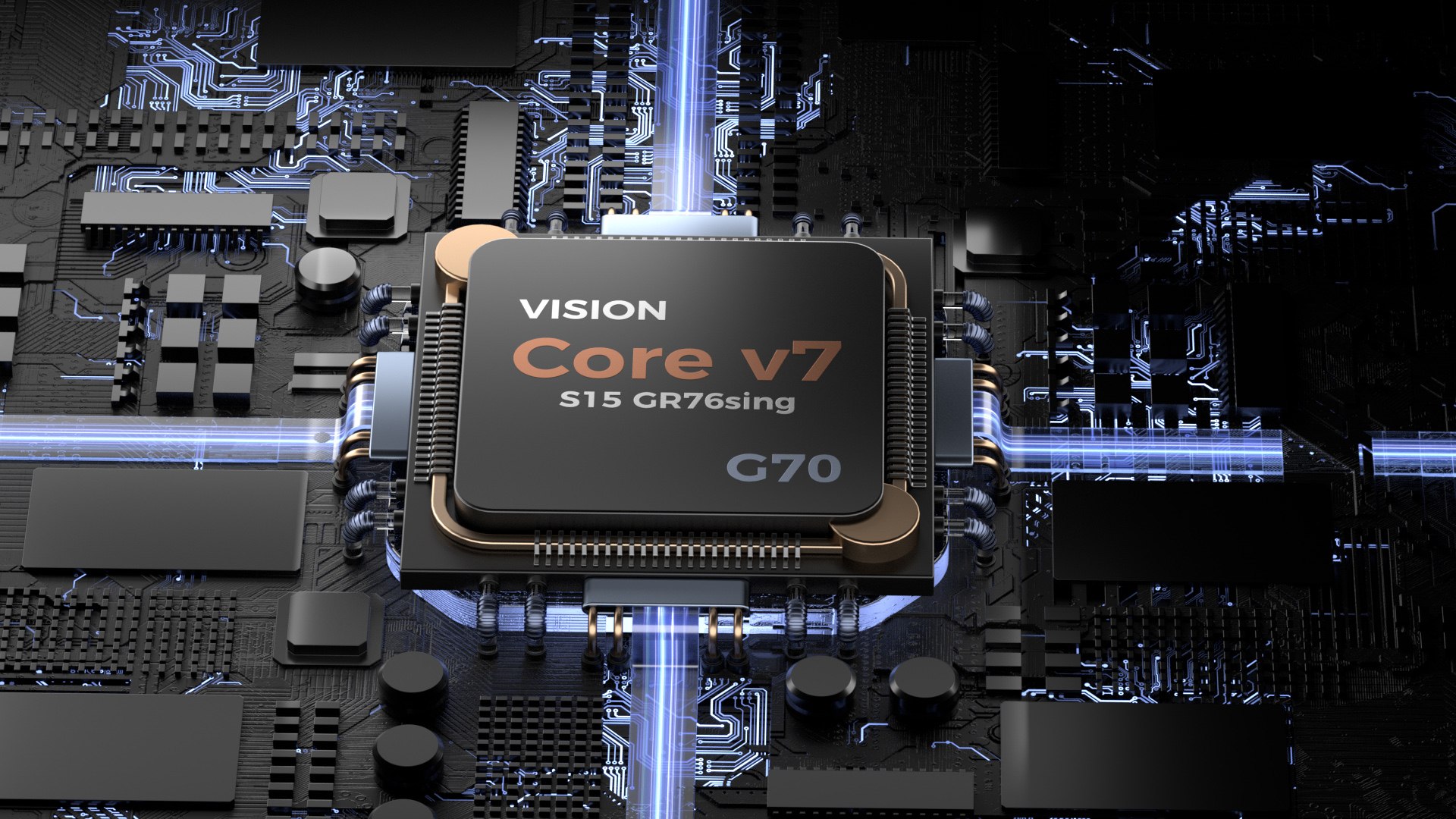 Technology Chip Core Model Science Fiction Scene 3D Model - TurboSquid ...