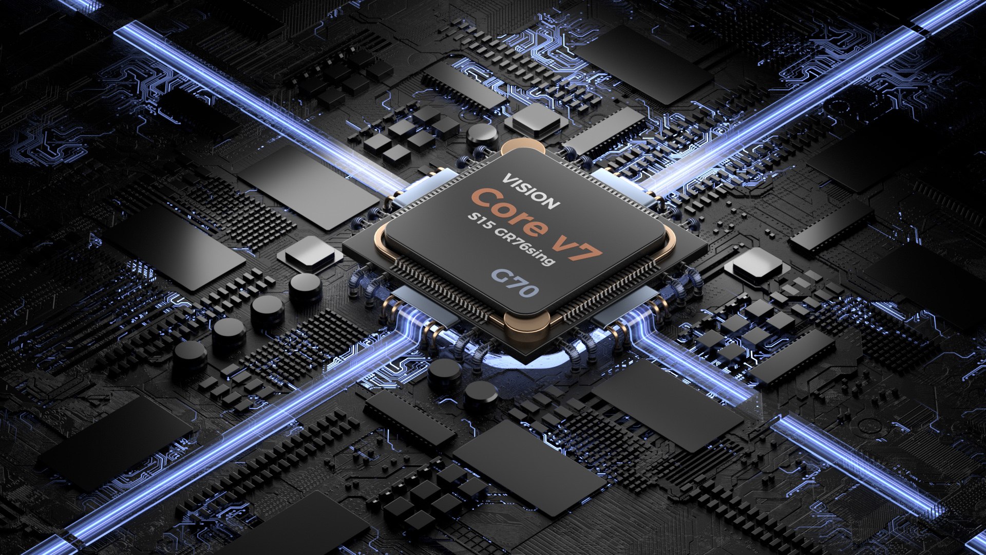 Technology Chip Core Model Science Fiction Scene 3D Model - TurboSquid ...