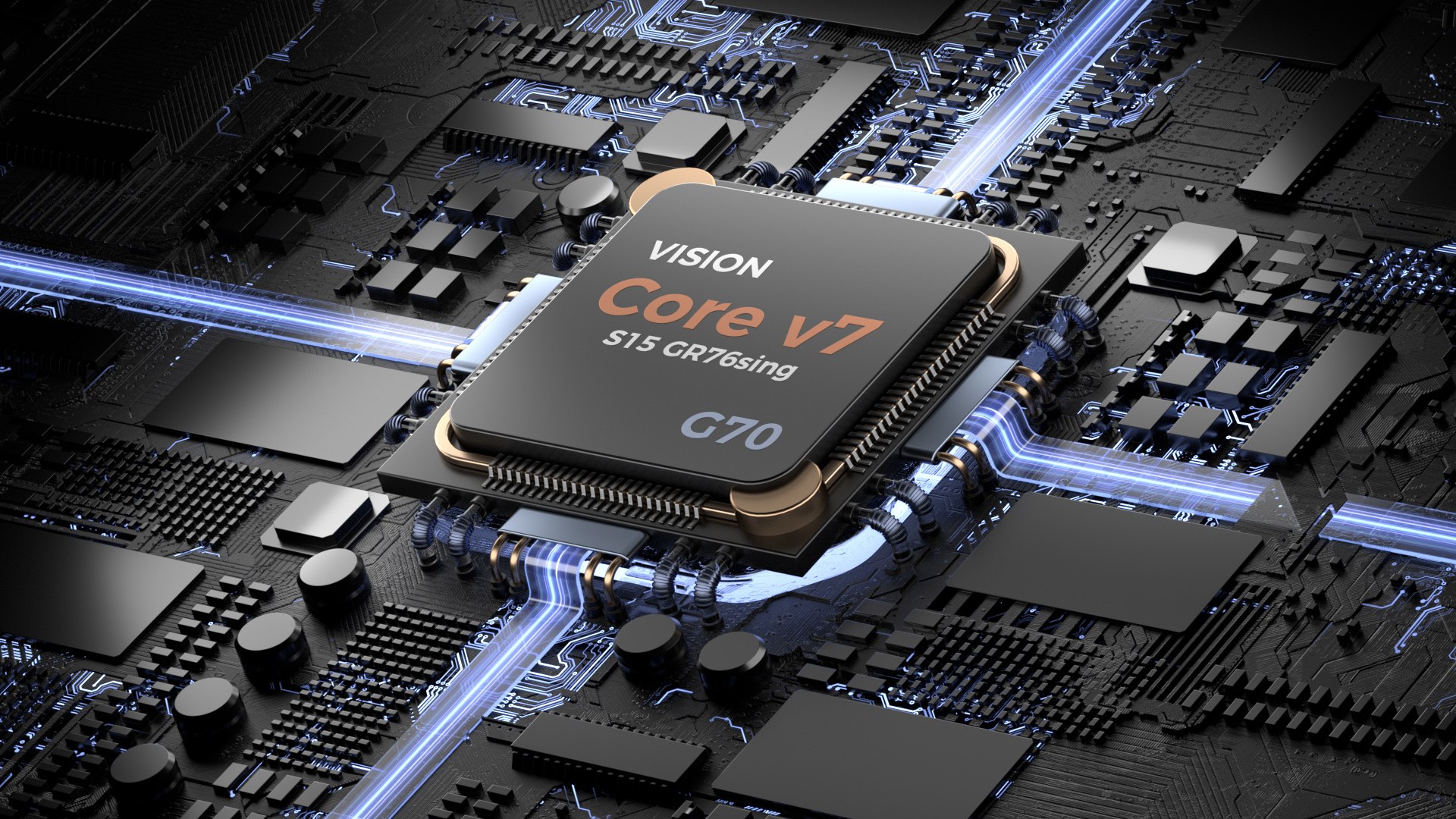 Technology Chip Core Model Science Fiction Scene 3D Model - TurboSquid ...