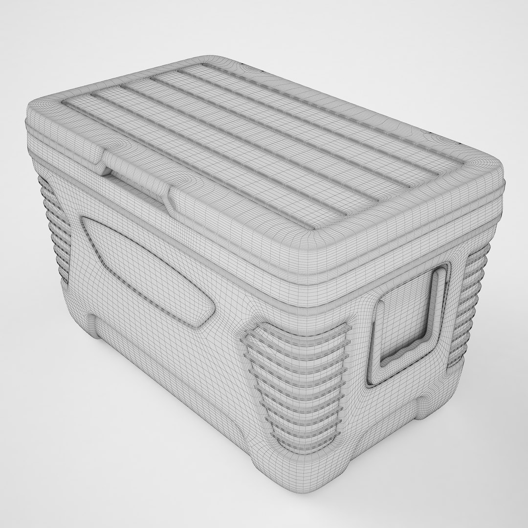 Ice Cooler Box 05 3D - TurboSquid 2218530