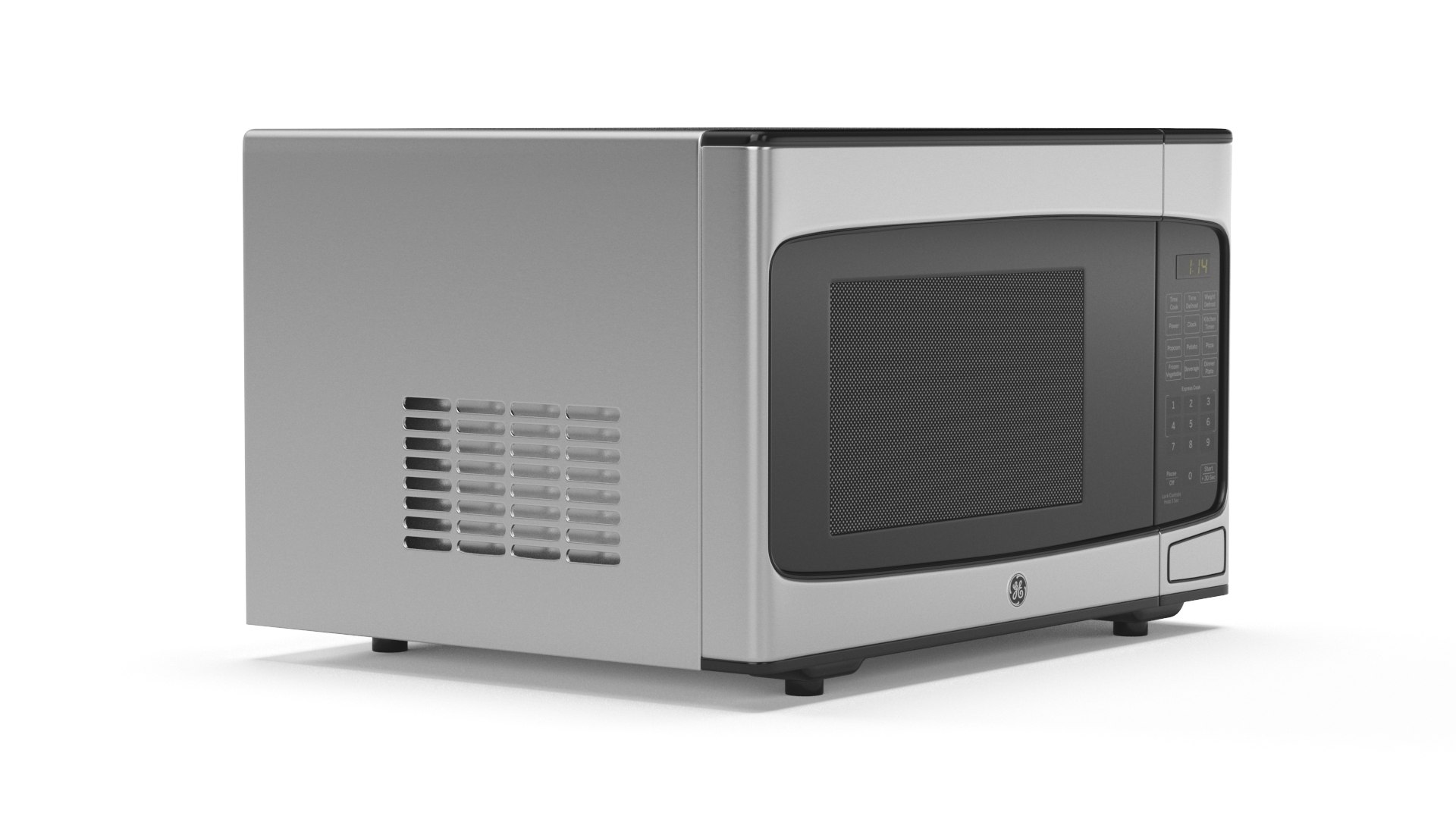 GE Omega Blanco Microwave Oven Collection Blender PBR Pack 3D ...