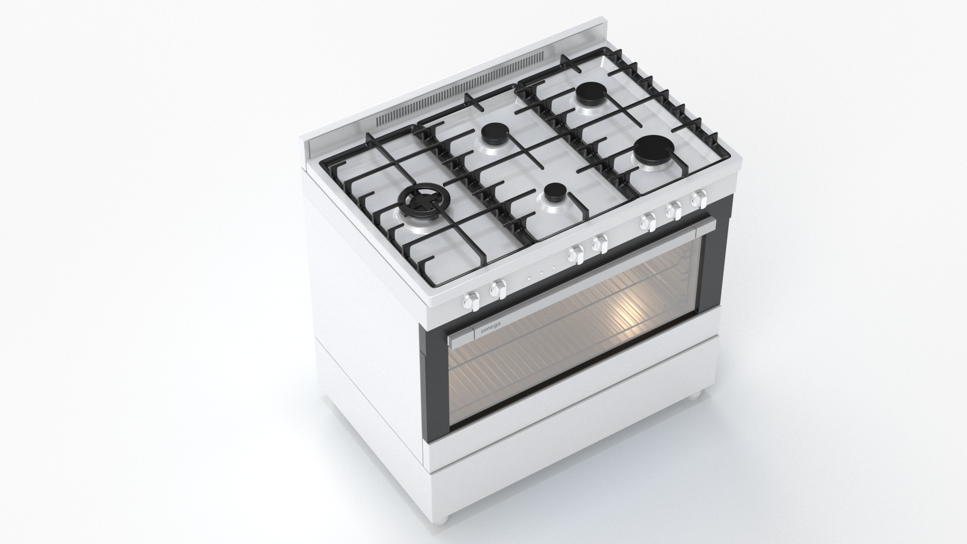 GE Omega Blanco Microwave Oven Collection Blender PBR Pack 3D ...