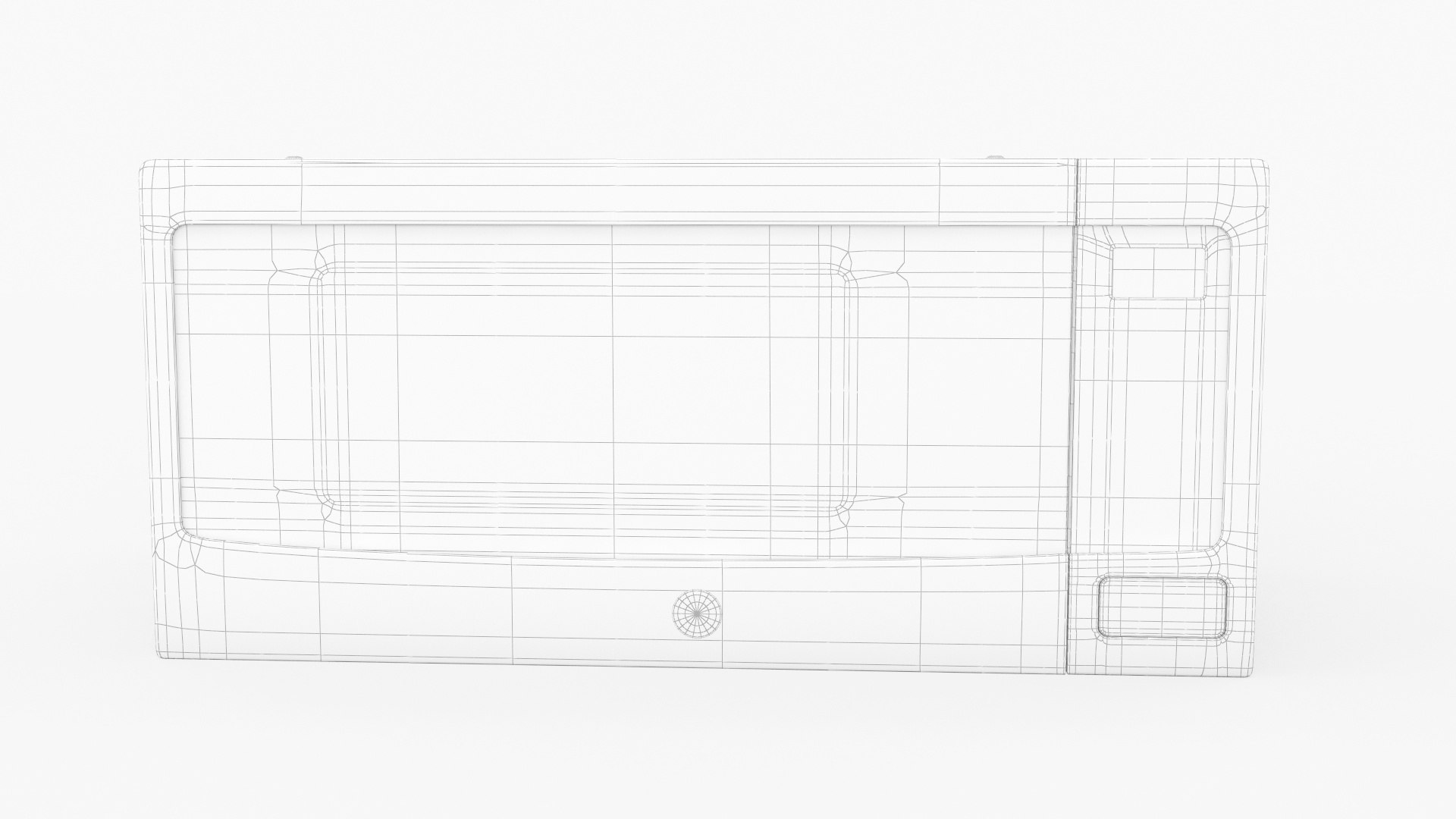 GE Omega Blanco Microwave Oven Collection Blender PBR Pack 3D ...