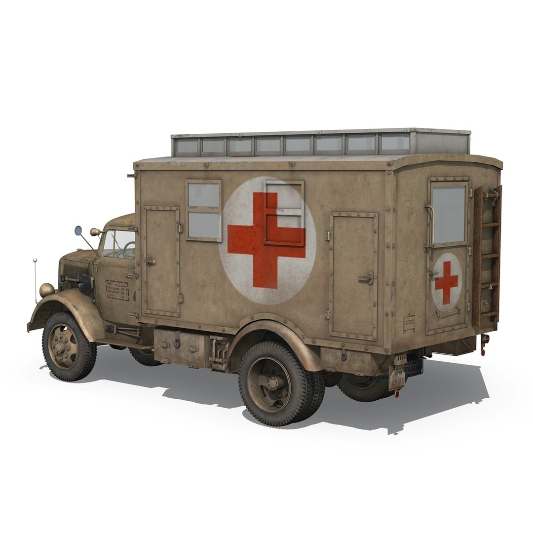 Sd - 3t Opel Blitz 3D Model - TurboSquid 1210902
