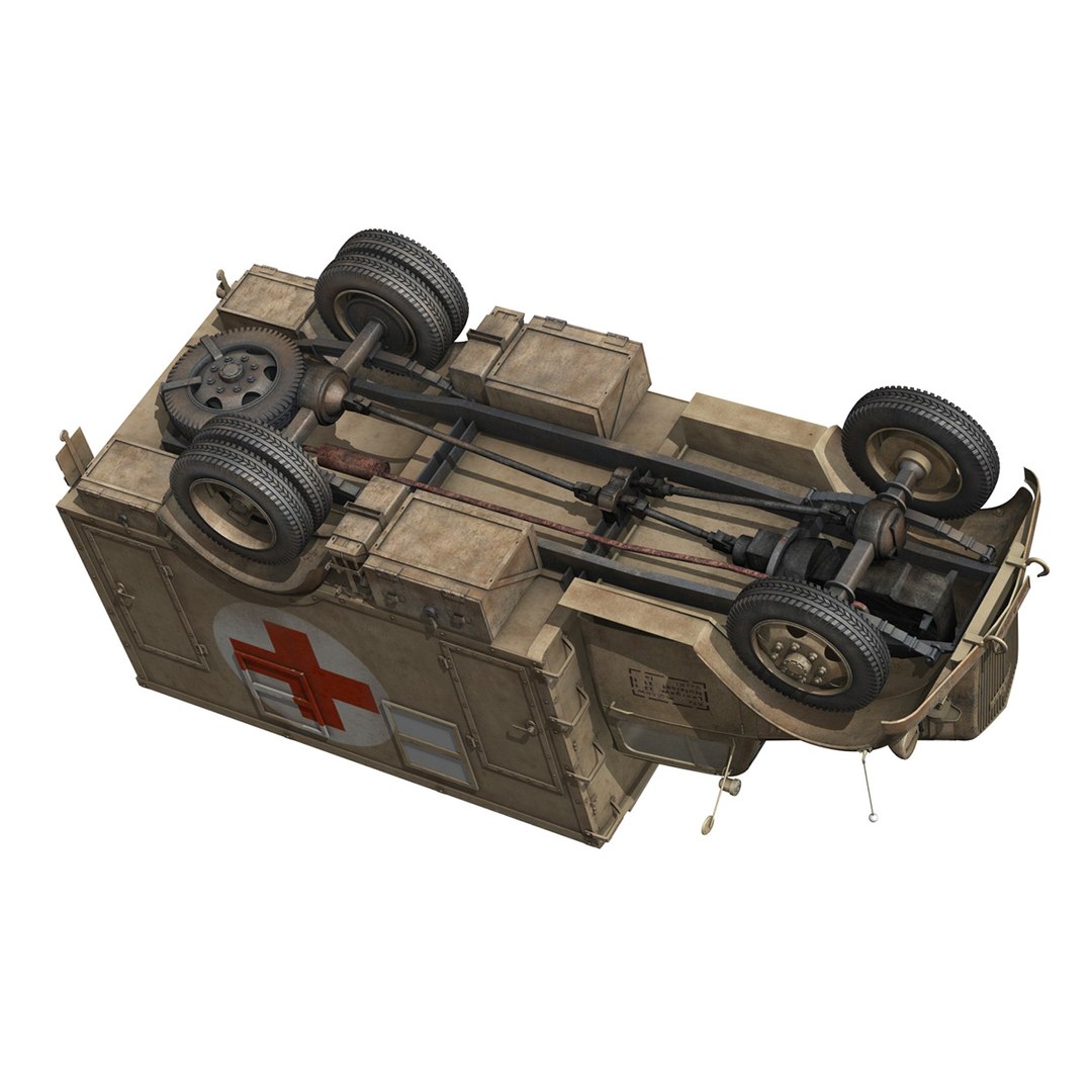 Sd - 3t Opel Blitz 3D Model - TurboSquid 1210902