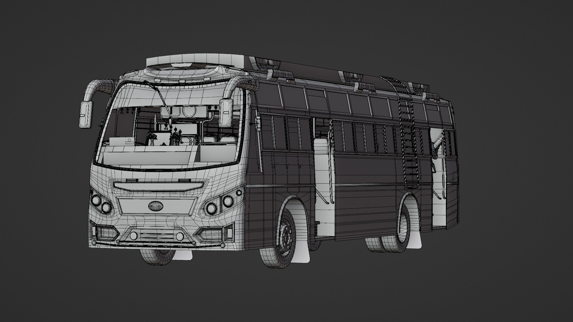 3D Trinethra Private bus TamilNadu - INDIA model - TurboSquid 1887611
